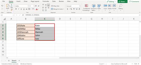 How To Use Mid Function To End Of String In Excel Sheetaki