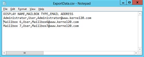 Batch Migration Of Exchange Mailboxes Using CSV File