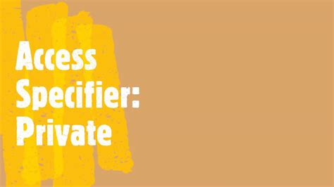 programming in c access specifier private getters and setters youtube