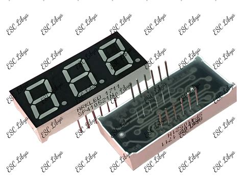 7 Segment 3 Digit Display 2 4cm Electronic Service Center