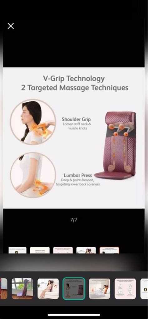 Osim Back Massager Chair Osim Foot Massager Health And Nutrition