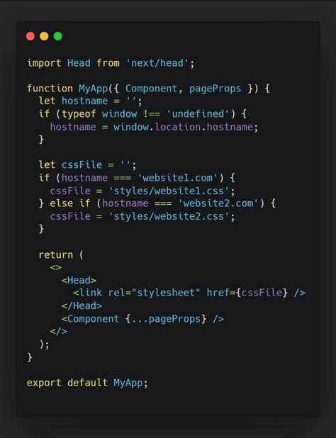 Loading Dynamic Css In Nextjs A Guide To Customizing Styles For