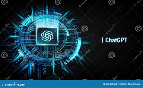 Chatgpt Conversation Method Illustrations Artificial Intelligence Chatbot Logo On Circuit Board