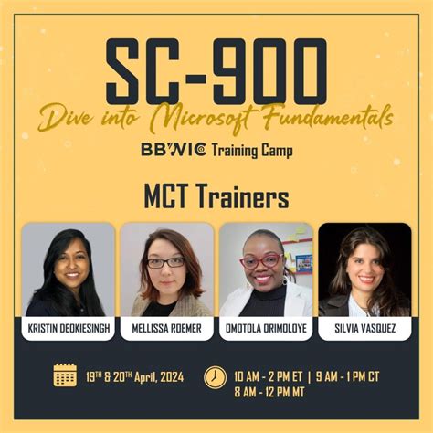 Aastha Sahni On Linkedin Register For This 2 Day Sc 900 Training Today 👇