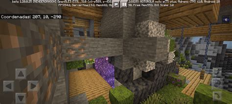 Amethyst Geode Close Up On A Mineshaft R Minecraftseeds