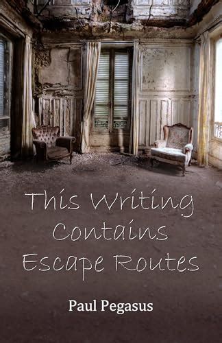 This Writing Contains Escape Routes Armadillo Ebooks