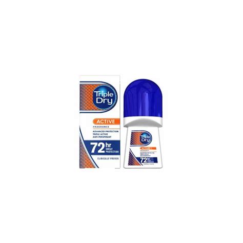 Triple Dry Active Roll On 72hr 50ml At Rs 933piece Roller Bottle In