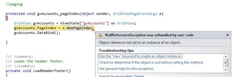 Paging Inside Grid View