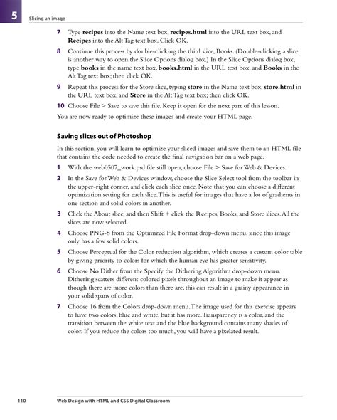 Web Design With Html And Css Digital Classroom The Manthan School