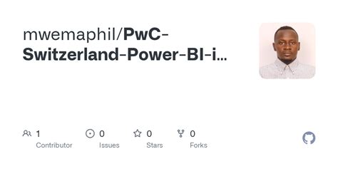 Github Mwemaphilpwc Switzerland Power Bi In Data Analytics Virtual