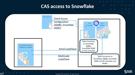 Sas Viya 20211 And Accessing Snowflake Database
