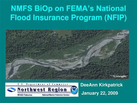 Ppt Nmfs Biop On Femas National Flood Insurance Program Nfip