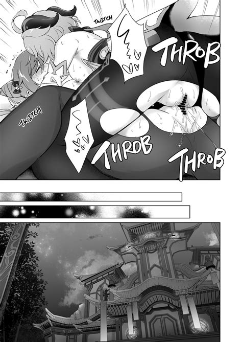 Ecchi Desu Yo Keqing San Youre So Lewd Lady Keqing Page 32
