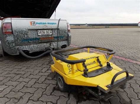 Runway Surface Friction Testing Device Metal Distance Test Wheel 20mm Resolution Wireless