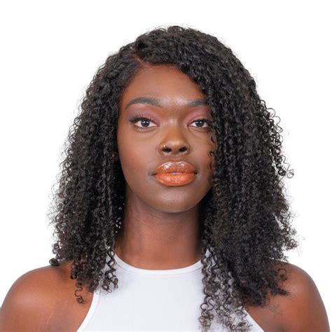 The Uche Glueless Hd 13x6 Lace Front Wig Human Hair Afro Kinky Curly