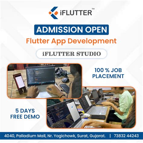 Iflutter Are You Looking For This Type Of Institute That Gives You Company Training With 100