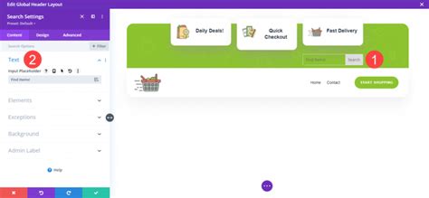 How To Add A Search Field To Divis Secondary Menu