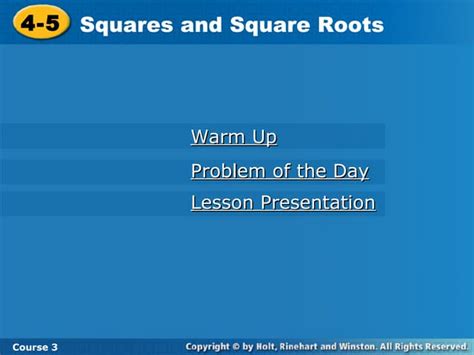 Square Roots Ppt