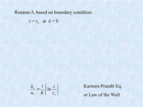 Boundary Layer Theory For The Viscous Laminar Flow Ppt Free Download
