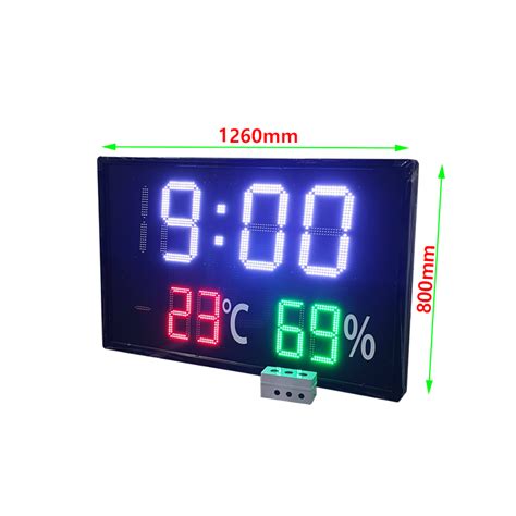 디지털 온습도센서 전광판 Tc 01 응용기기 보인디지탈