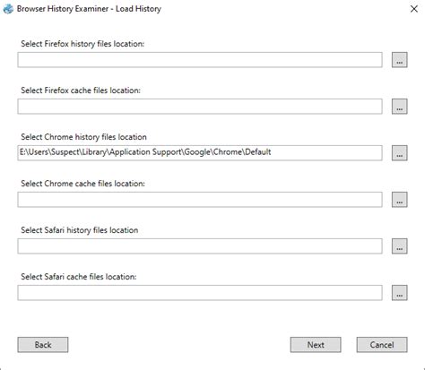 Load History Manually Bhe User Guide Foxton Forensics