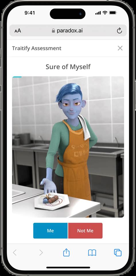Candidate Personality Assessment — Paradox