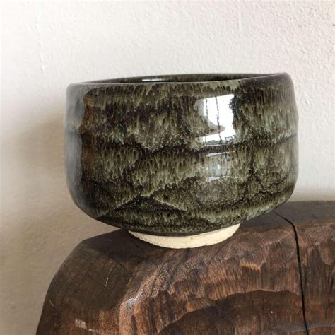 Vintage Japanese Chawan Ceramic Matcha Tea Bowl Etsy