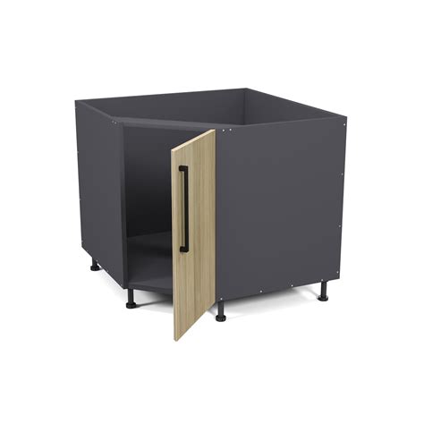 Hybrid Diagonal Corner Sink Base Cabinet