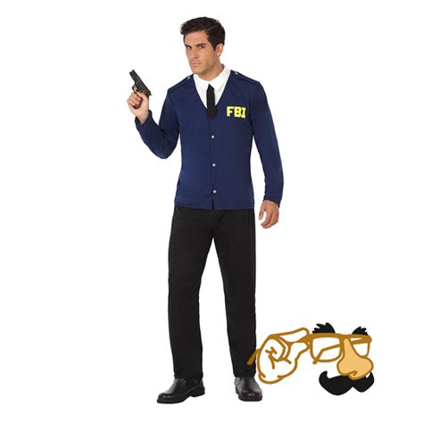 Disfraz PolicÍa Fbi L
