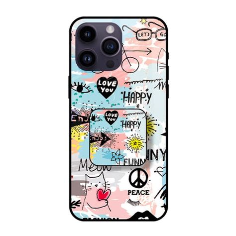 Glass Cover With Square Grip Combo
