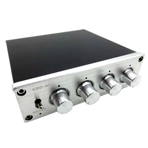 Xzd A1 Hifi Lossless 1 Input 4 Output Rca Hub Audio Distributor Signal Selector Source Switcher