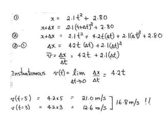 Kinematics PPTX Physics Science