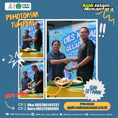 Smk Islam Nusantara Comal Genap Berusia 30 Tahun Smk Islam Nusantara Comal