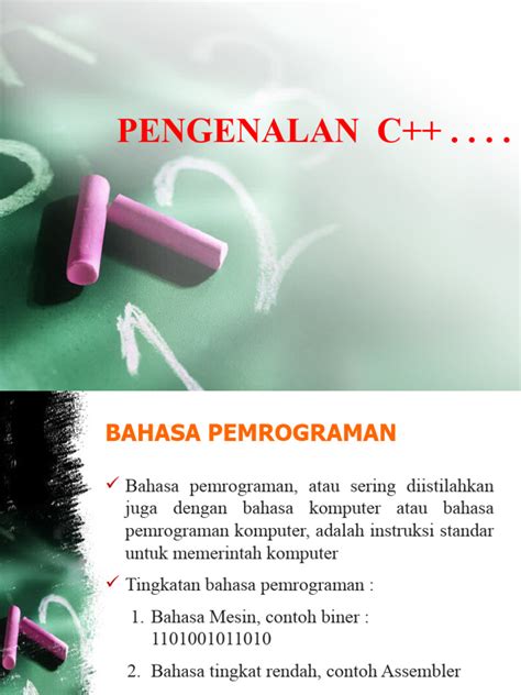 Pengenalan C Variabel Tipe Data Dan Operator Pdf Metode And Bahan Ajar Komputer