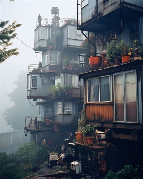 Stacked Container Homes Building Structure