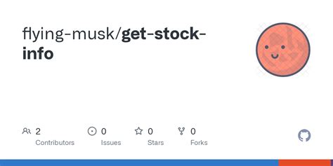 Github Flying Muskget Stock Info