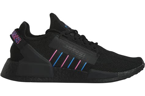 Adidas Nmd R1 V2 Black Pulse Magenta Mens Ie7279 Us