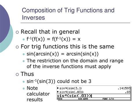 PPT Inverse Trig Functions PowerPoint Presentation Free Download ID 581041