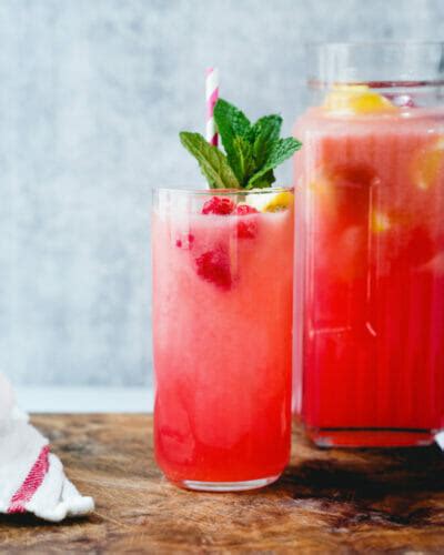 Easy Raspberry Lemonade A Couple Cooks