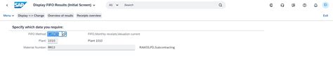 Inventory Balance Sheet Valuation With FIFO Method SAP Community