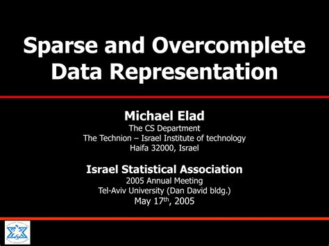 ppt sparse and overcomplete data representation powerpoint presentation id 9647009