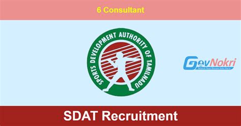 SDAT Recruitment 2025 Apply Online For Jobs Notification