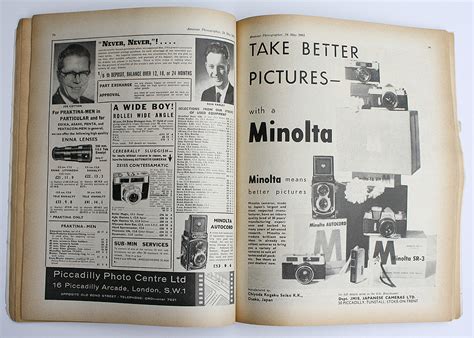 Gender Stereotypes In Old Advertisments Classic Manual Film Cameras