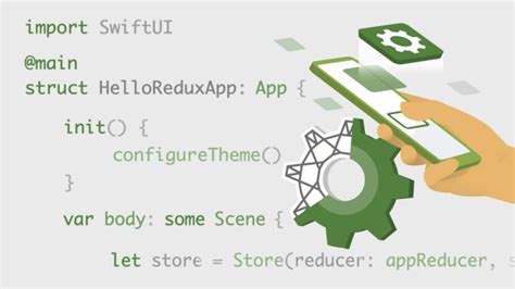 آموزش معماری قابل ترکیب سوئیفت یو آی با ریداکس بخش دوم ساخت اپلیکیشن گرافیسم