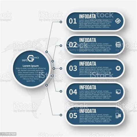 추상 3d 종이 인포 그래픽 비즈니스 템플릿 벡터 일러스트레이션 3차원 형태에 대한 스톡 벡터 아트 및 기타 이미지 3차원 형태 거래자 다이어그램 Istock