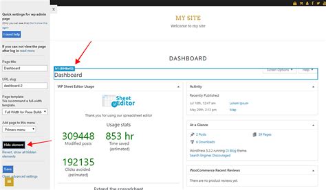 How To Display The Wordpress Admin Page On The Frontend
