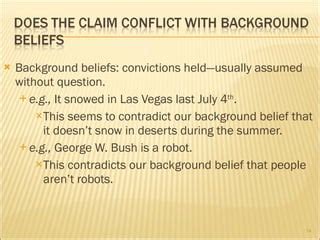 Ch08 Evaluating Arguments PPT