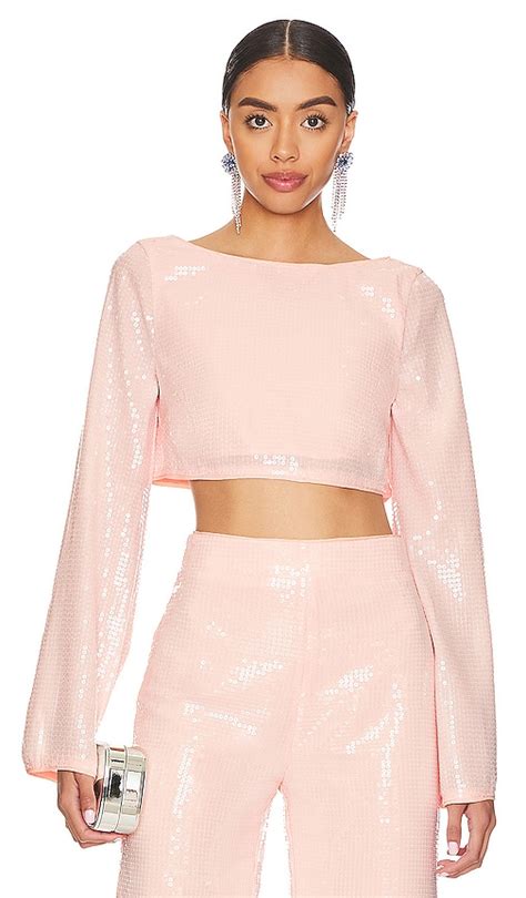 Pink Sequin Revolve
