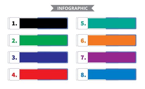 Premium Vector Vector Infographic Element Shape Collection