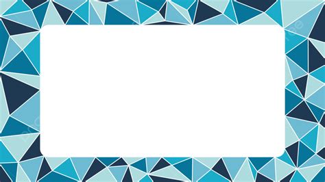 Horizontal Border PNG Transparent Triangle Horizontal Diagram Abstract Border Geometric Frame